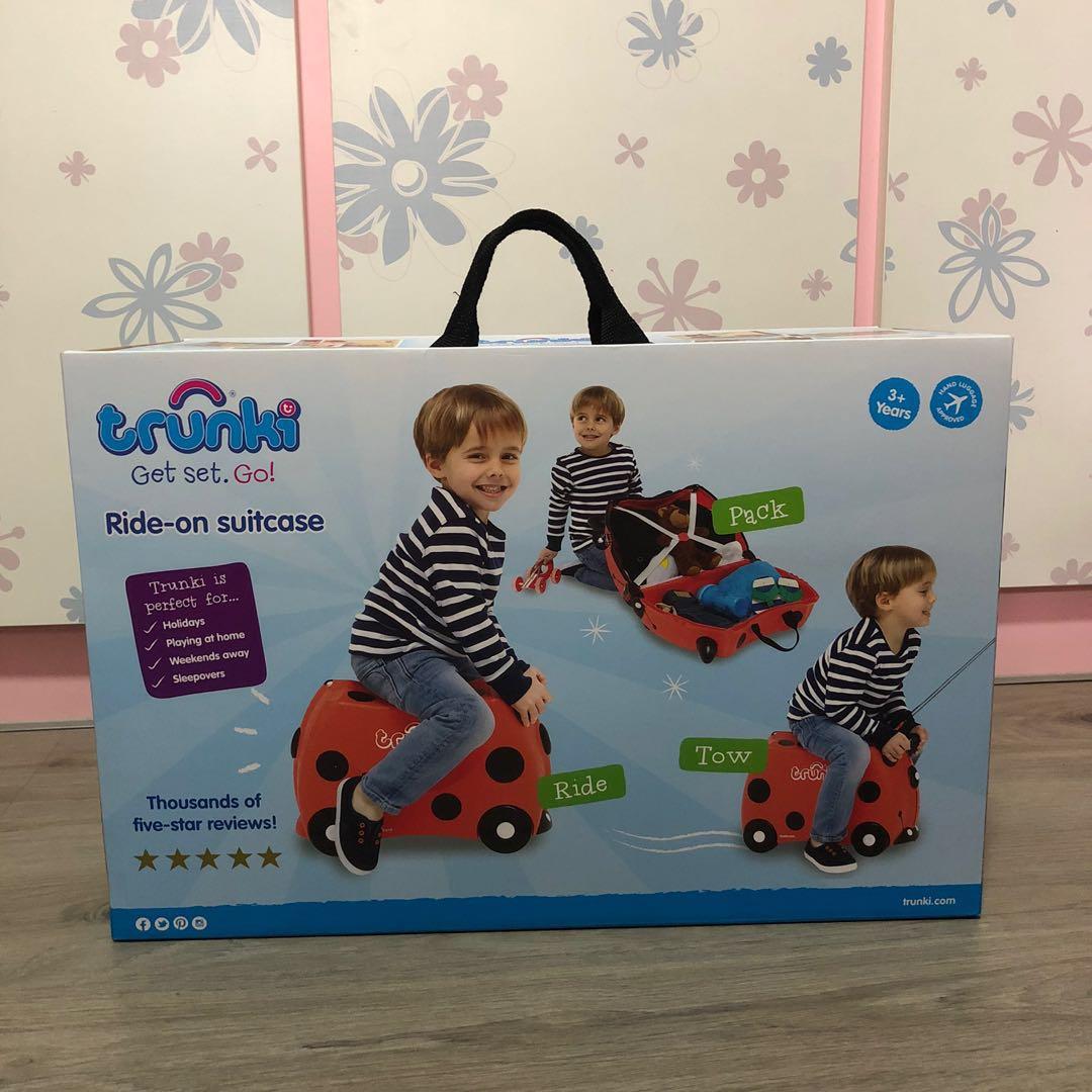 Harley Ladybird Trunki Ride-On Suitcase, Babies & Kids, Infant Playtime ...