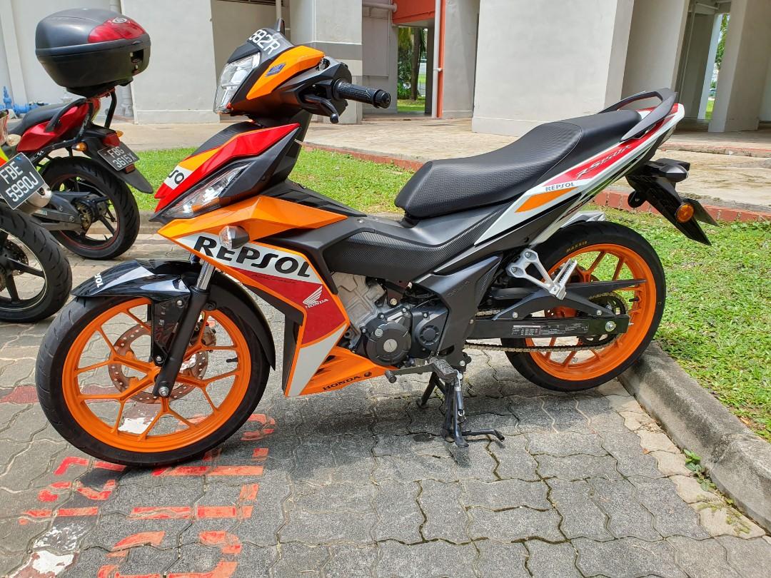Honda RS150R, Motorcycles, Motorcycles for Sale, Class 2B on Carousell
