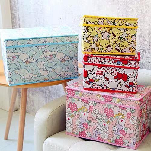 Instocks Big Sanrio characters Storage Box, Everything Else on Carousell