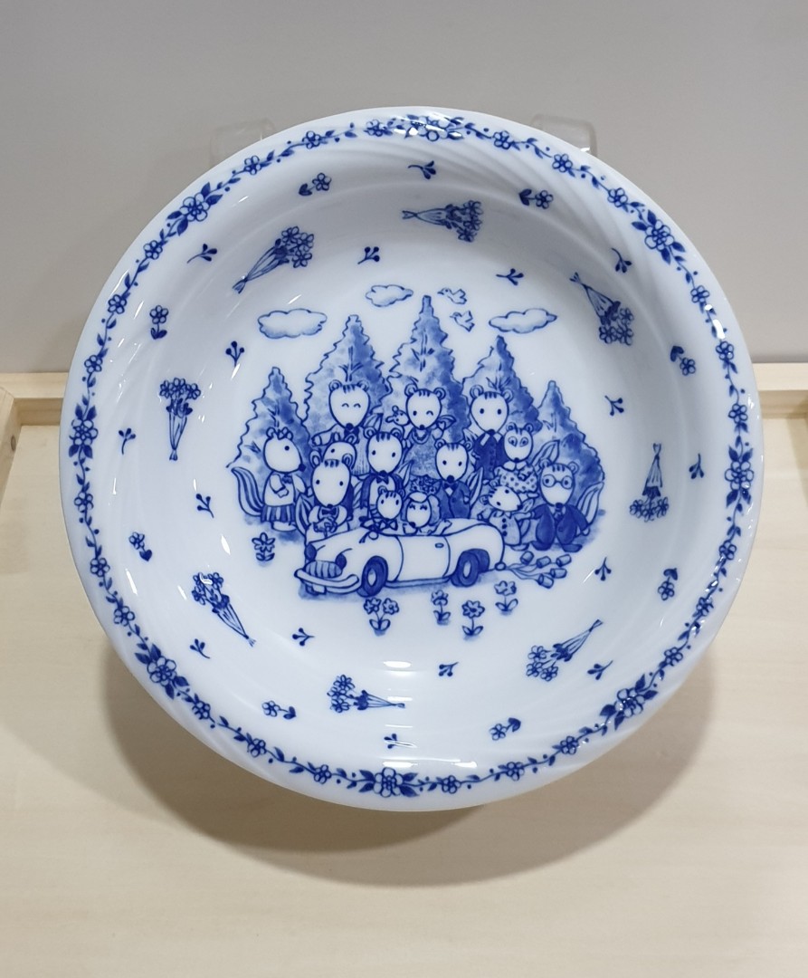 Japan Tono Deep Dinner Plate 21cm, Furniture & Home Living, Kitchenware ...