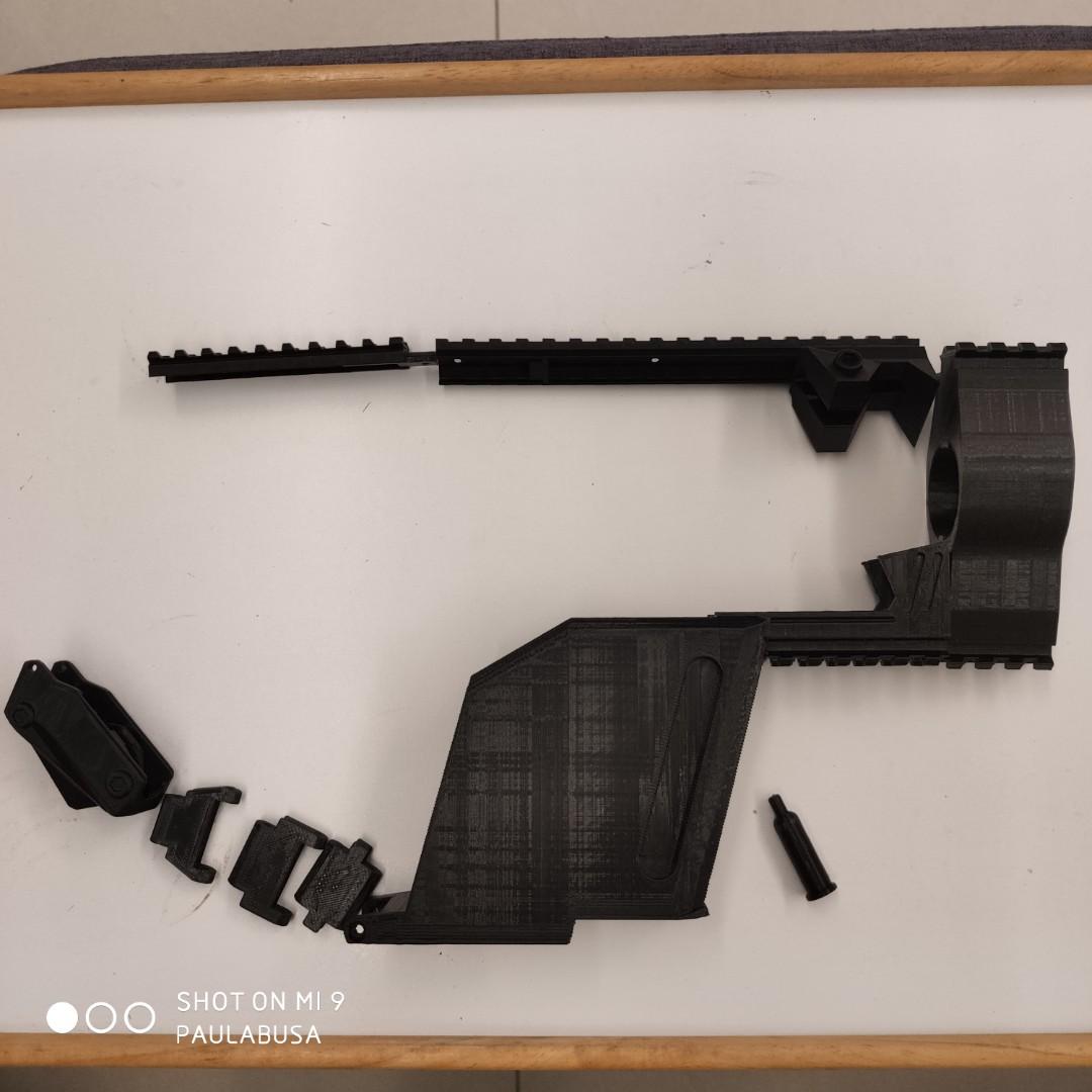 Kriss Vector Kit for nerf Stryfe, Hobbies & Toys, Toys & Games on Carousell