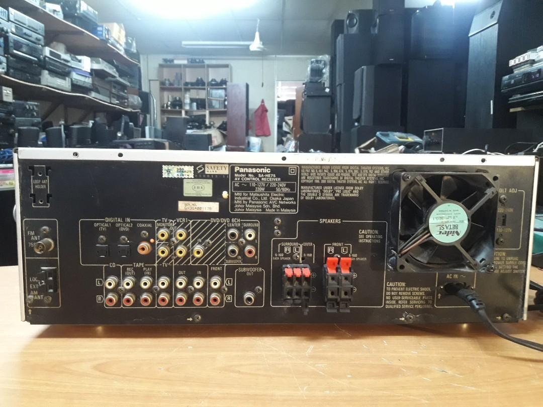 Ku panasonic av stereo amp, Audio, Soundbars, Speakers & Amplifiers on ...