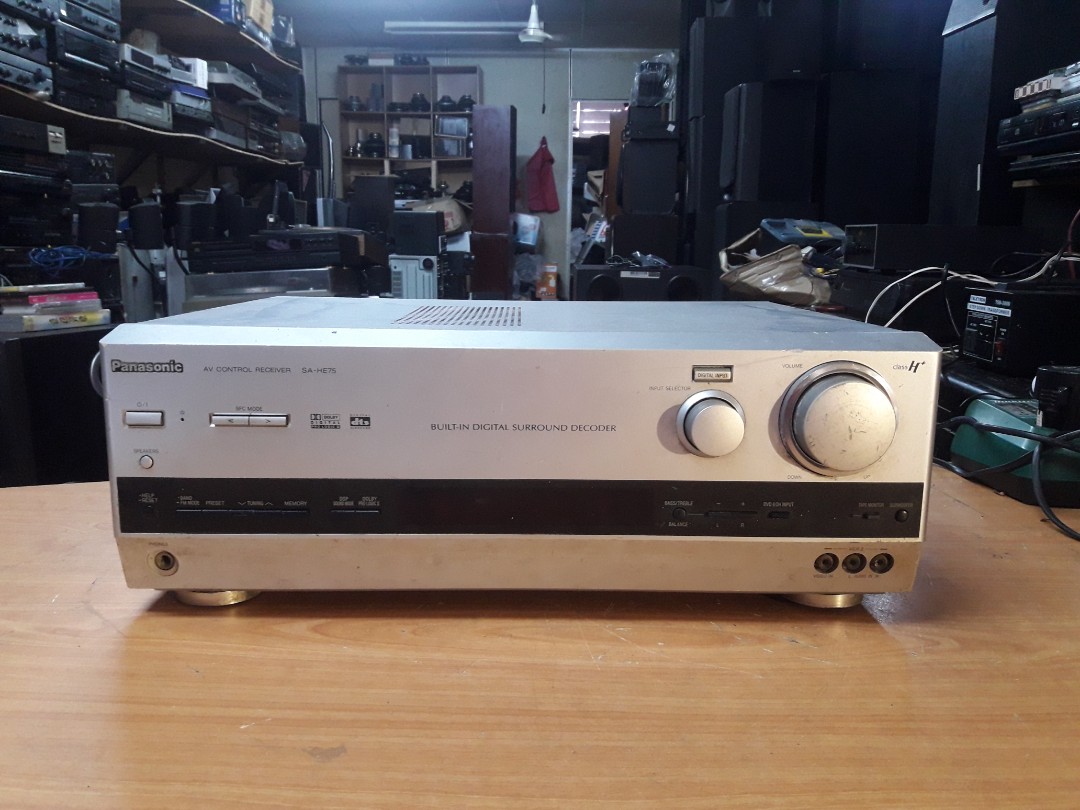 Ku panasonic av stereo amp, Audio, Soundbars, Speakers & Amplifiers on ...