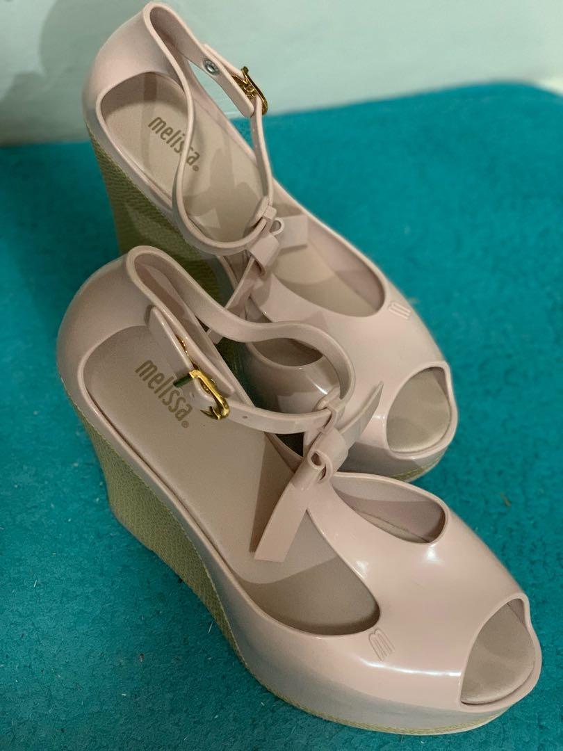 Melissa Wedges, Fesyen Wanita, Sepatu di Carousell