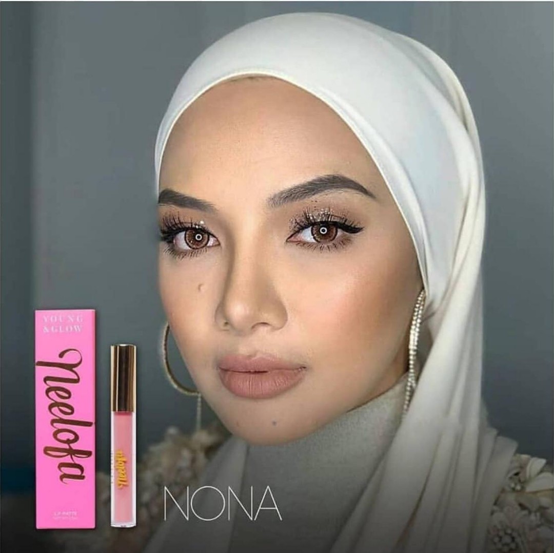 (Instock)Neelofa Lipmatte X Young & Glow, Beauty & Personal Care, Face ...