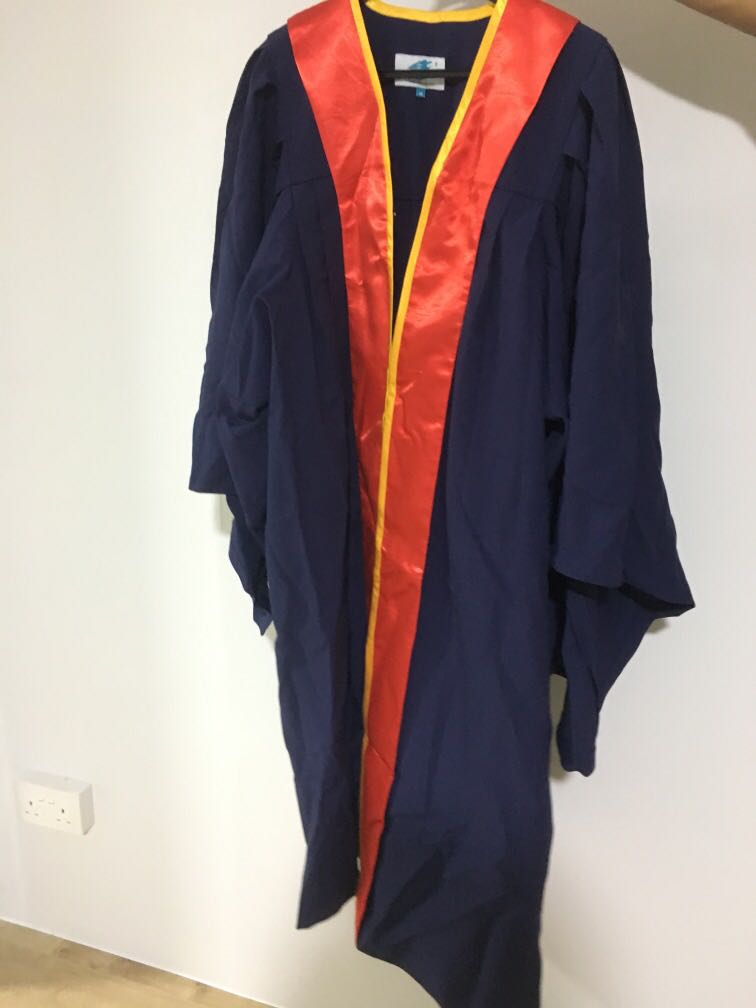 NIE Graduation Gown, Men's Fashion, Coats, Jackets and Outerwear on ...