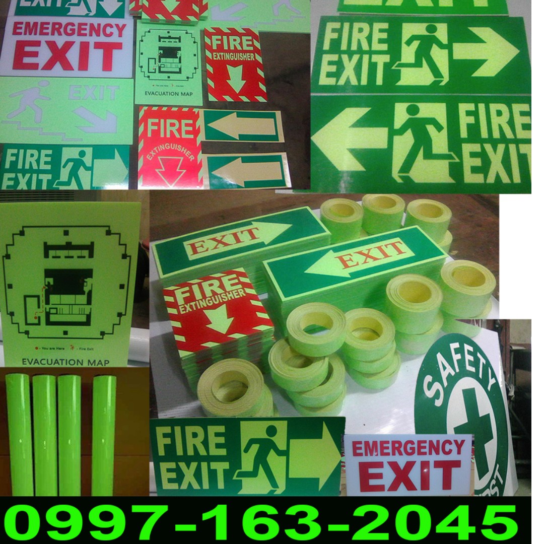 Luminous Sticker (Printing), Commercial & Industrial, Construction ...