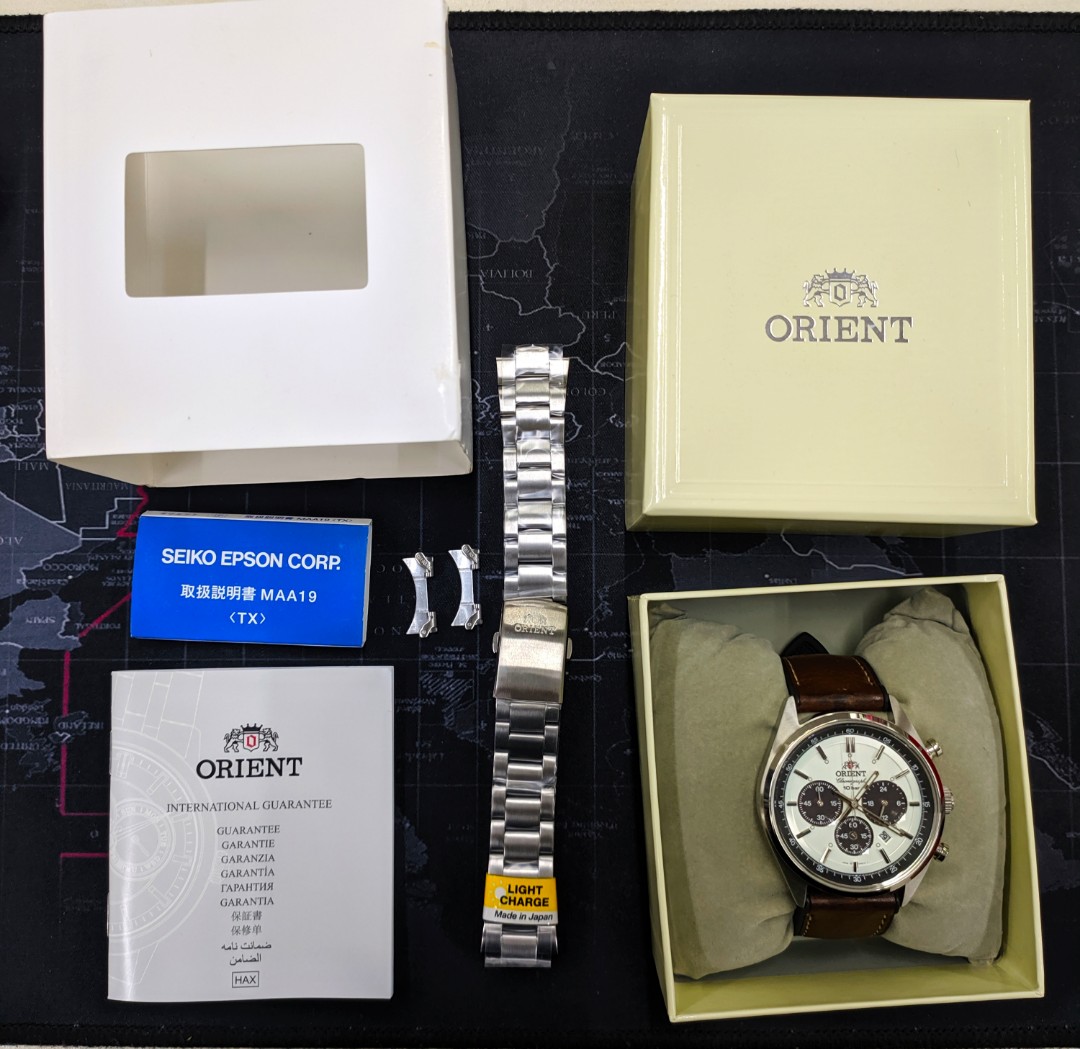 Orient Solar Panda Neo 70s, Men's Fashion, Watches & Accessories ...