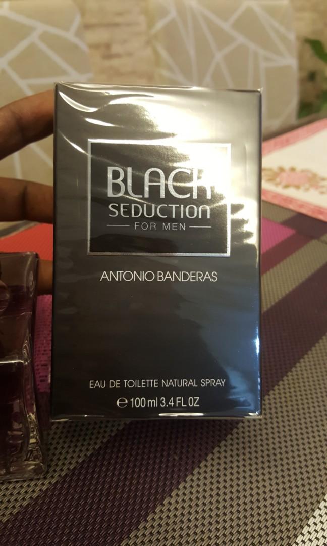 Perfume: Black Seduction 100ml (For Men) ORIGINAL, Men's Fashion, Bags ...