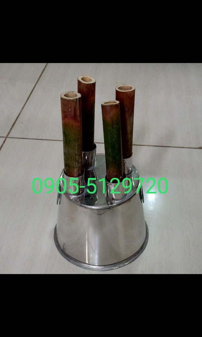 Puto Bumbong Steamer Stainless, Food & Drinks, Local Eats on Carousell