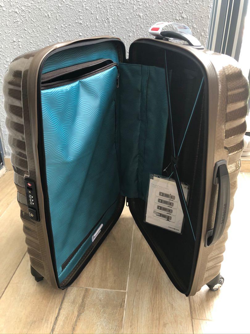 Samsonite Lite Shock Spinner 55/20, Hobbies & Toys, Travel, Luggage on ...