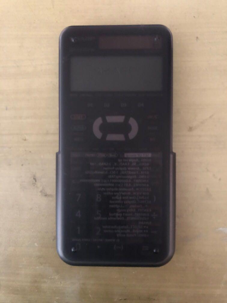 Sharp EL-W506X scientific calculator, Computers & Tech, Office ...