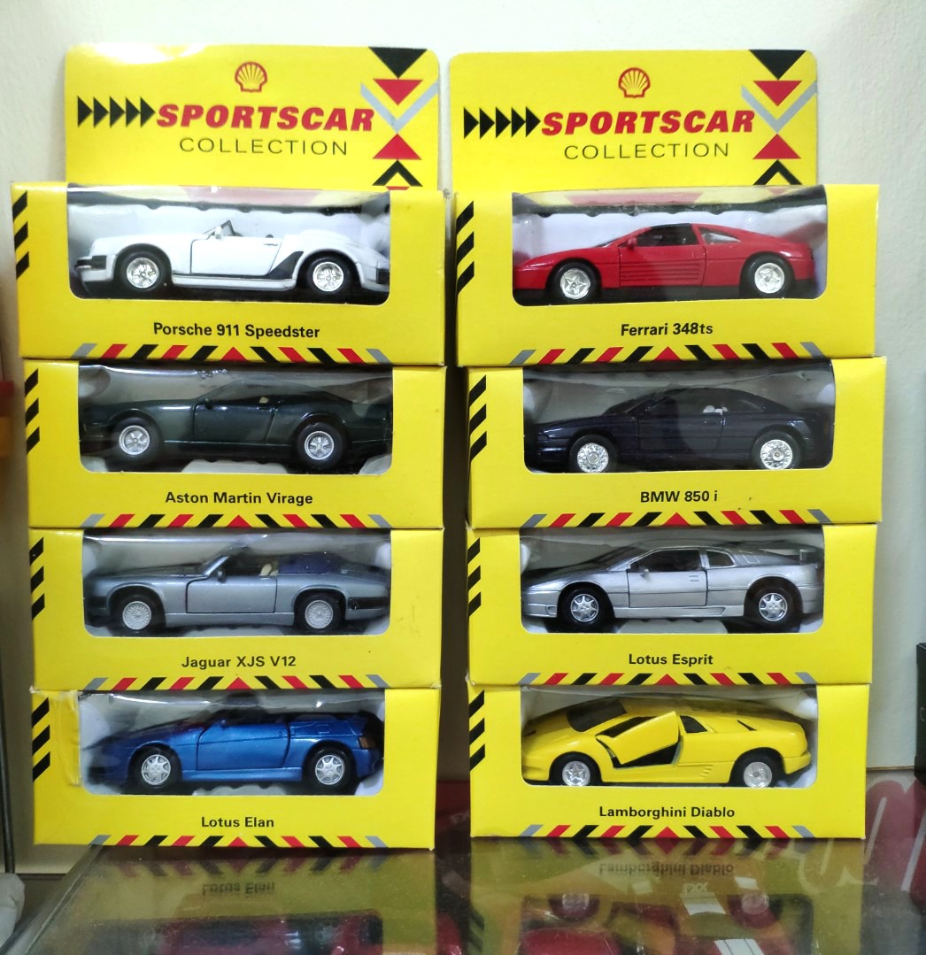 Shell Classic Sportscar Collection 1992 (8 cars), Hobbies & Toys ...