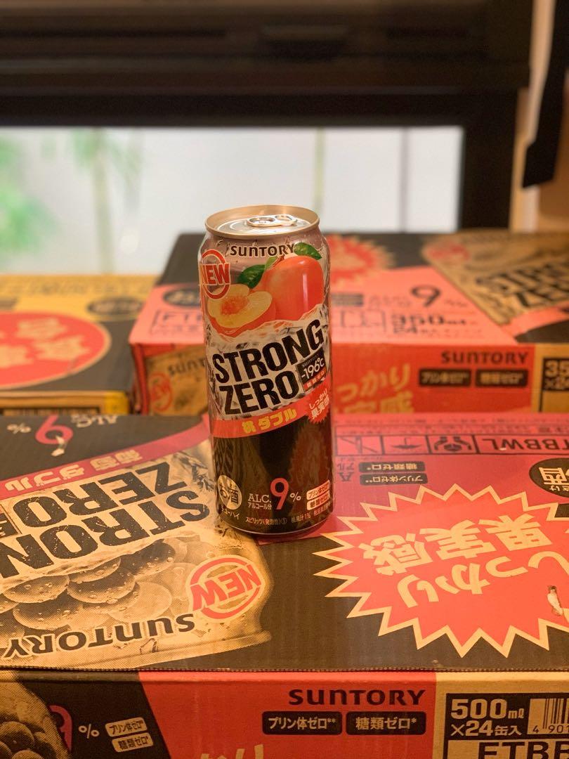 Suntory Strong Zero 9% Alcohol Imported from Japan, Food & Drinks ...