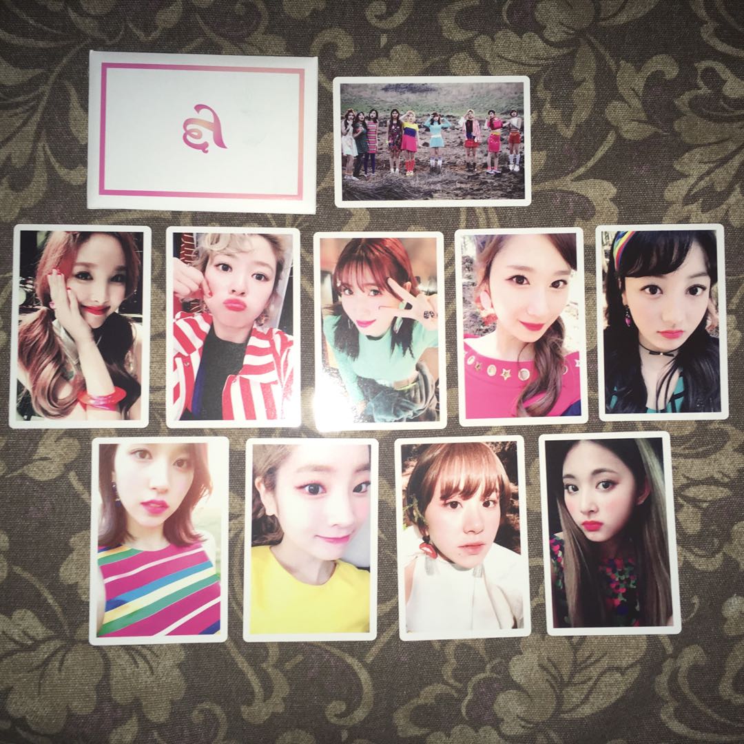 Twice Signal POB Cards, Hobbies & Toys, Memorabilia & Collectibles, K ...
