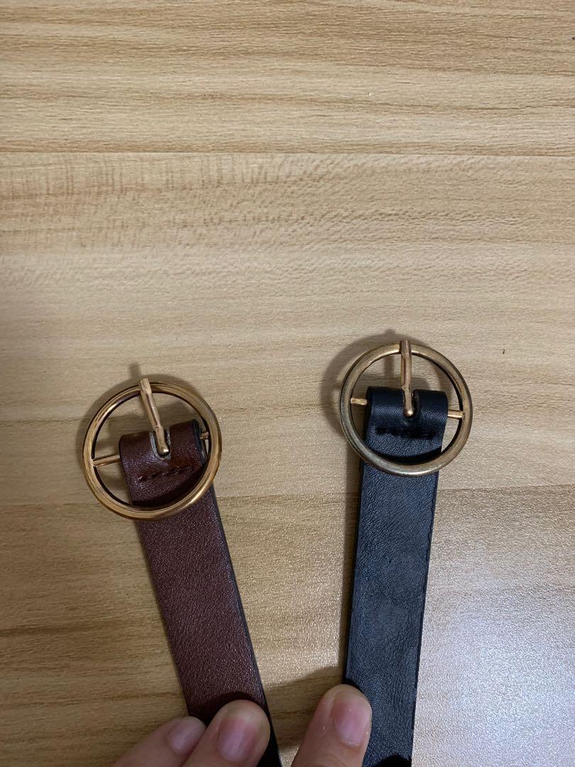 ulzzang retro metal holes belt, Women's Fashion, Accessories, Belts on ...