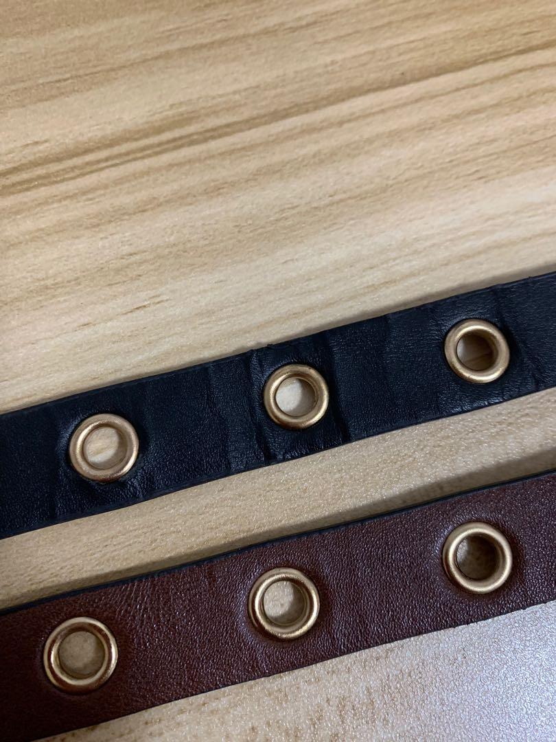 ulzzang retro metal holes belt, Women's Fashion, Accessories, Belts on ...