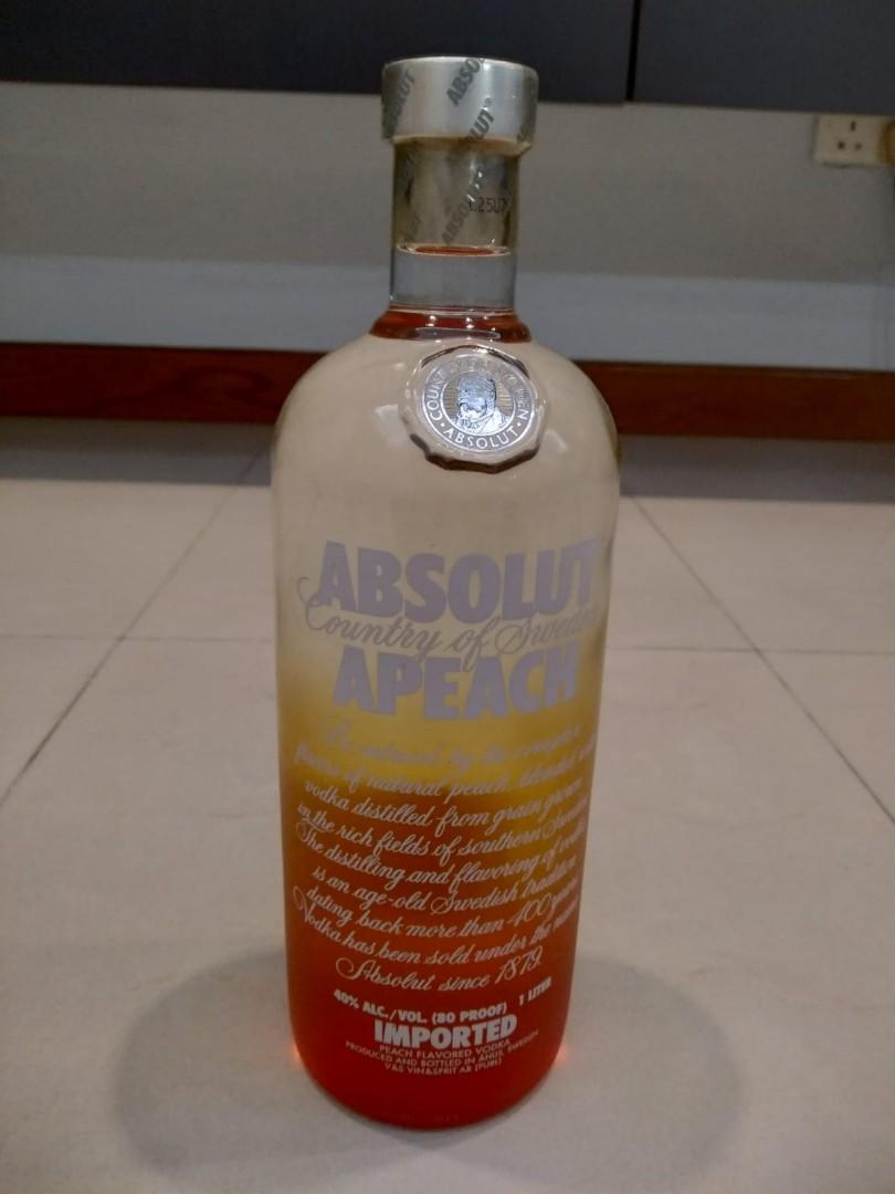Unopened 9x Absolut Vodka, Food & Drinks, Alcoholic Beverages on Carousell