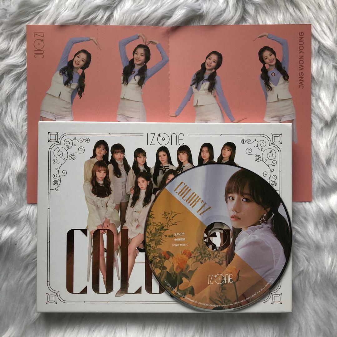 Unsealed Iz*one/Izone Color*iz (Rose ver.) Album, Hobbies & Toys ...