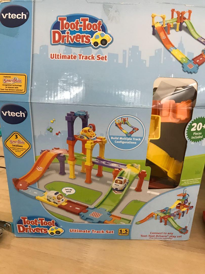 Vtech Ultimate Track Set Go Go Vehicles, Hobbies & Toys, Toys & Games ...