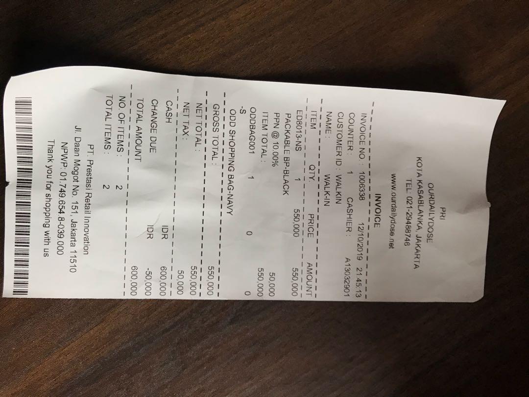 adidas packable backpack (new/baru), Fesyen Pria, Tas & Dompet , Ransel ...