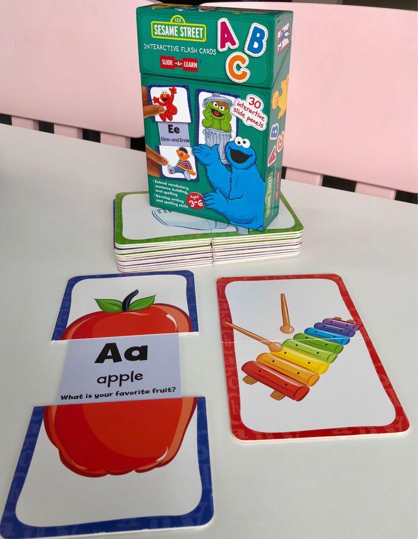 Alphabet flash cards and picture vocabulary books, Hobbies & Toys ...