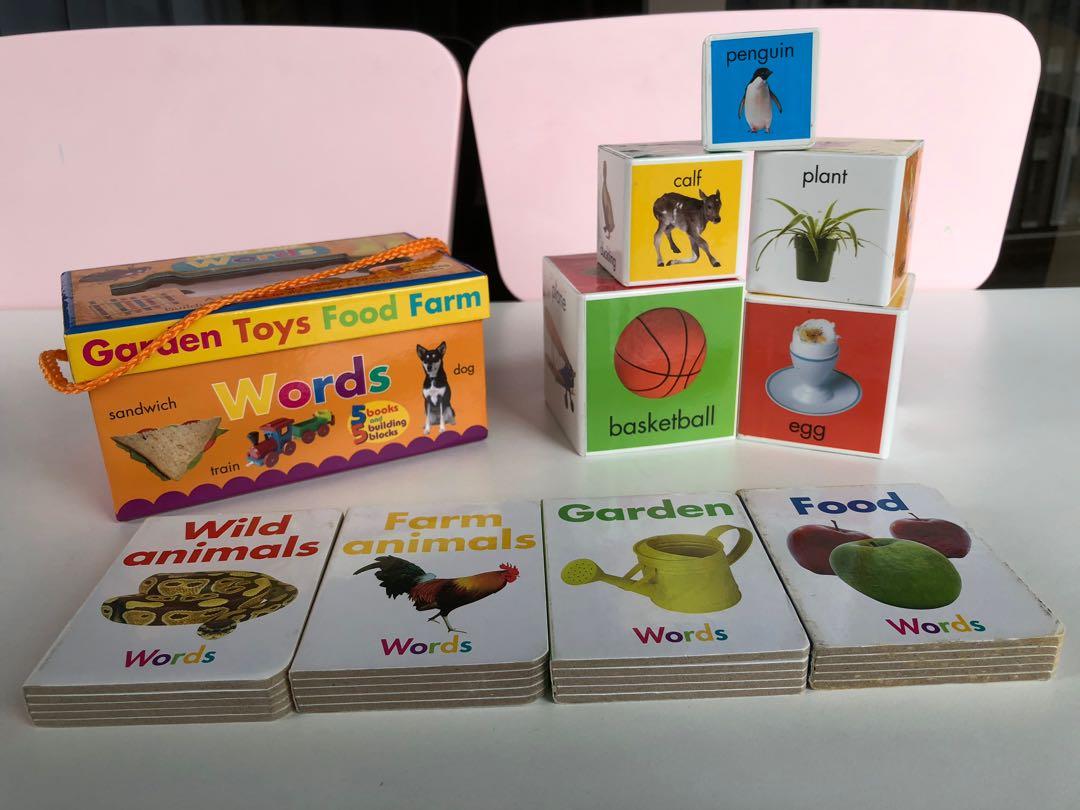 Alphabet flash cards and picture vocabulary books, Hobbies & Toys ...