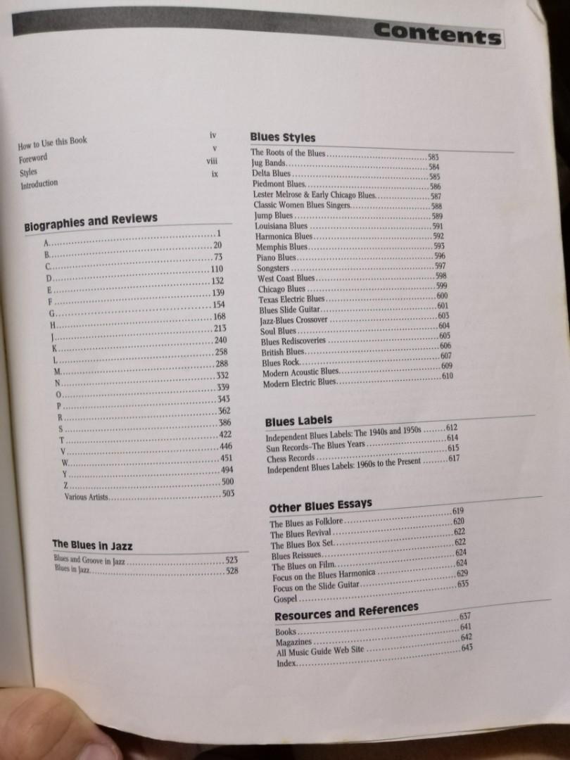 Amg all music guide to the blues, Hobbies & Toys, Books & Magazines ...