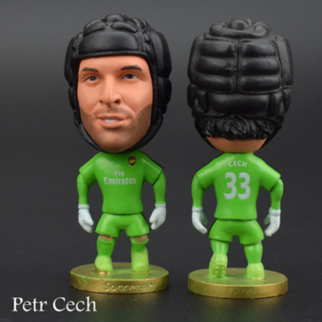 Arsenal Legend Goalkeeper Petr Cech Football Figurine Soccerwe Kodoto ...