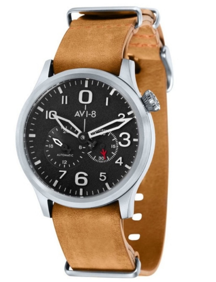 AVI-8 Flyboy Watch "Ace Pilot Robert Stanford Tuck" Automatic Movement ...