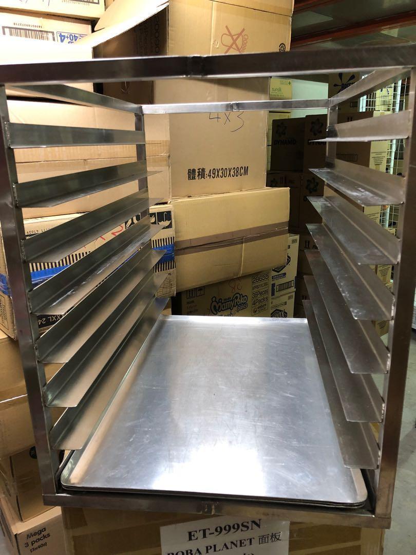 Baking Tray stacker / trolley tabletop, Furniture & Home Living ...