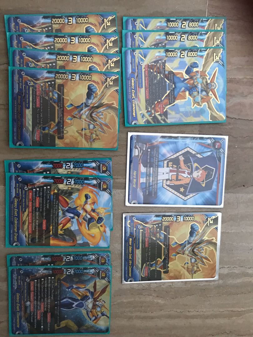 Buddyfight cosmoman deck, Hobbies & Toys, Toys & Games on Carousell