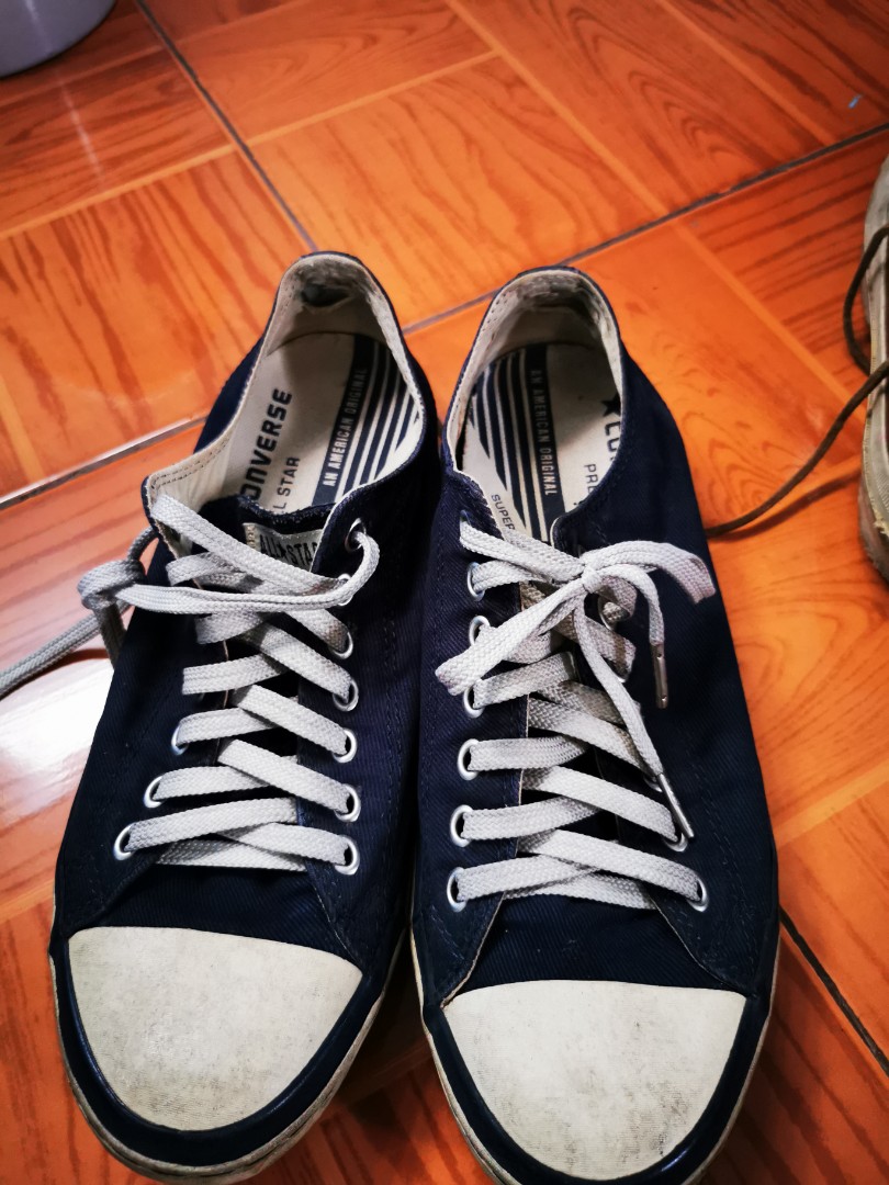 Converse low cut blue original, Men's Fashion, Footwear, Sneakers on ...
