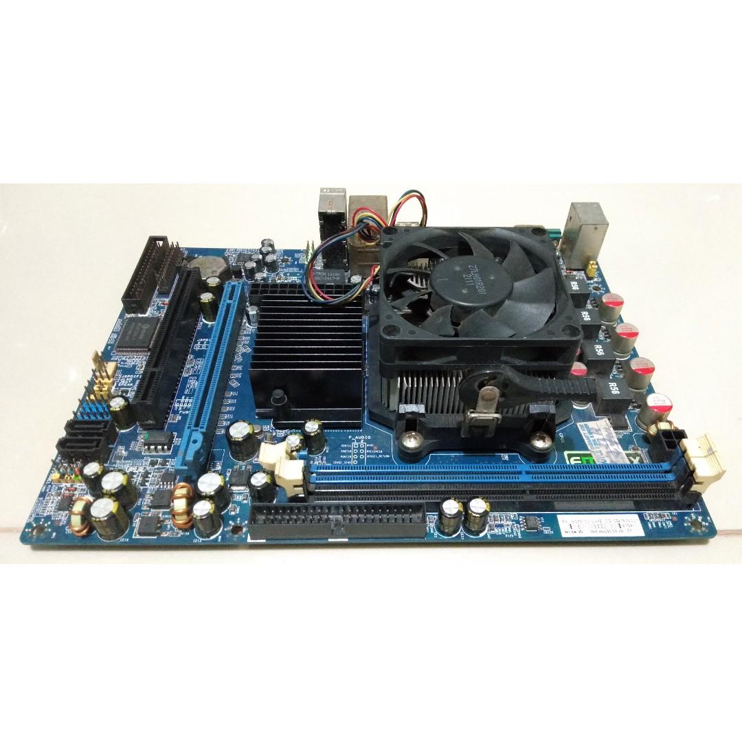Emaxx Motherboard with AMD Athlon II Processor, Computers & Tech, Parts ...