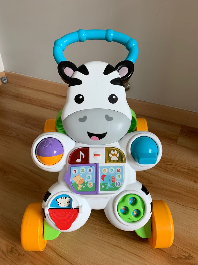 Fisher Price Zebra Walker, Babies & Kids, Infant Playtime on Carousell
