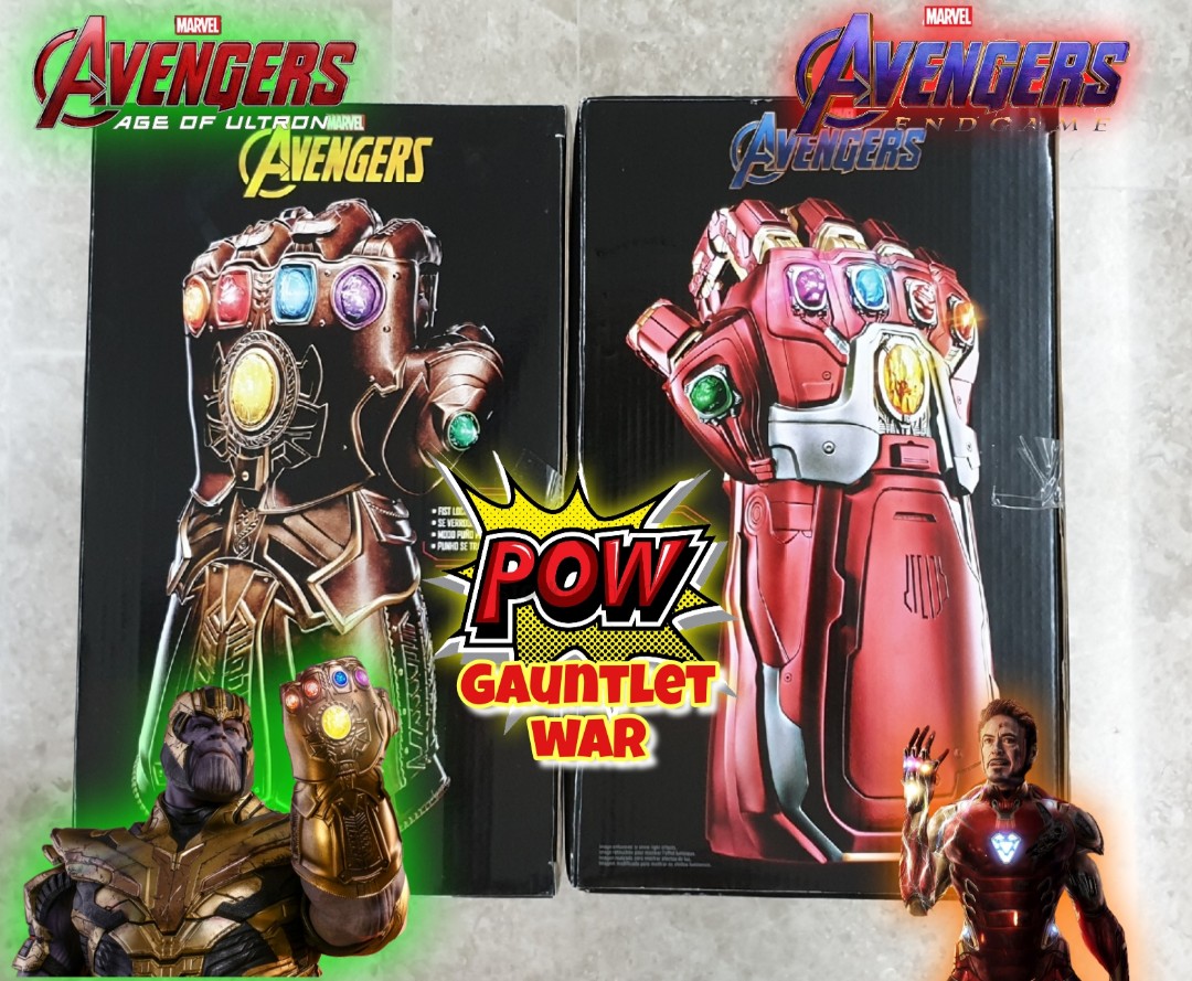 Hasbro Legends Series Infinity Gauntlet + Power Gauntlet, Hobbies ...