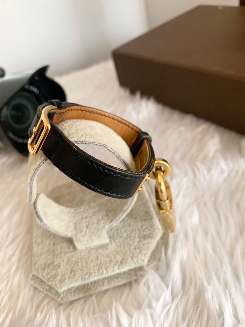 Hermes kelly watch black leather strap, Women's Fashion, Watches ...