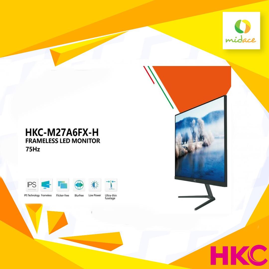 HKC M27A6FX-H - HKC 27" IPS 75HZ 1080P BORDERLESS LED MONITOR HDMI Vesa ...