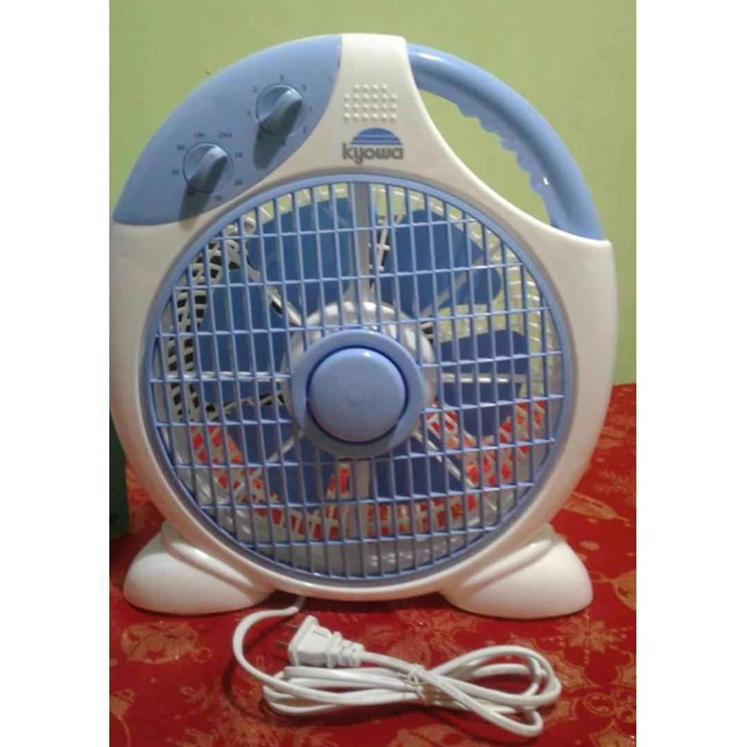 Kyowa Jet-Aire Box Fan, Furniture & Home Living, Lighting & Fans, Fans ...