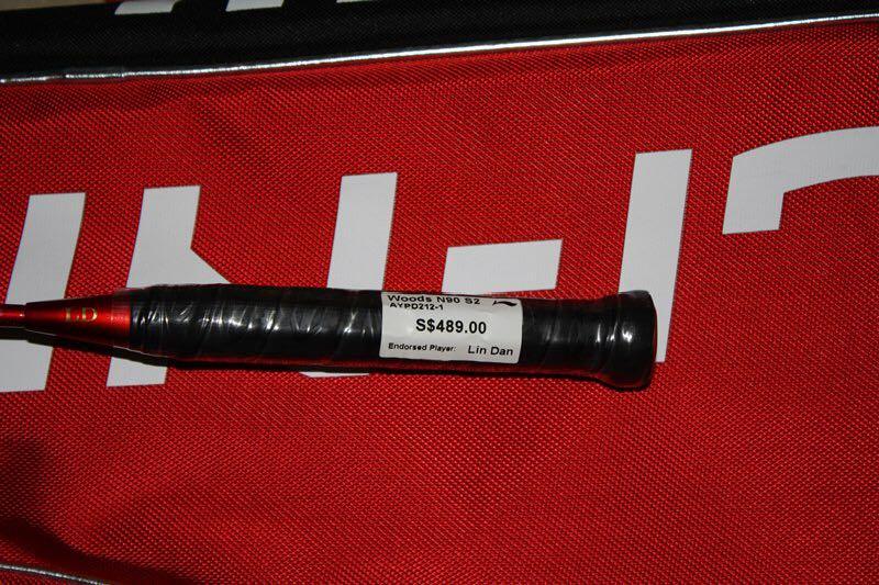Lin Dan Li Ning Woods N90 2009 First Edition (No Bag), Sports Equipment ...