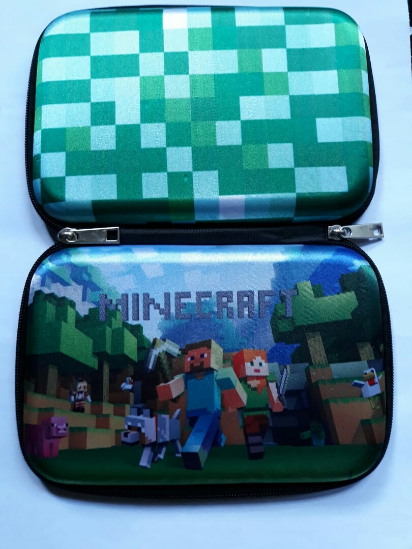 Minecraft Pencil Case, Hobbies & Toys, Stationery & Craft, Stationery ...