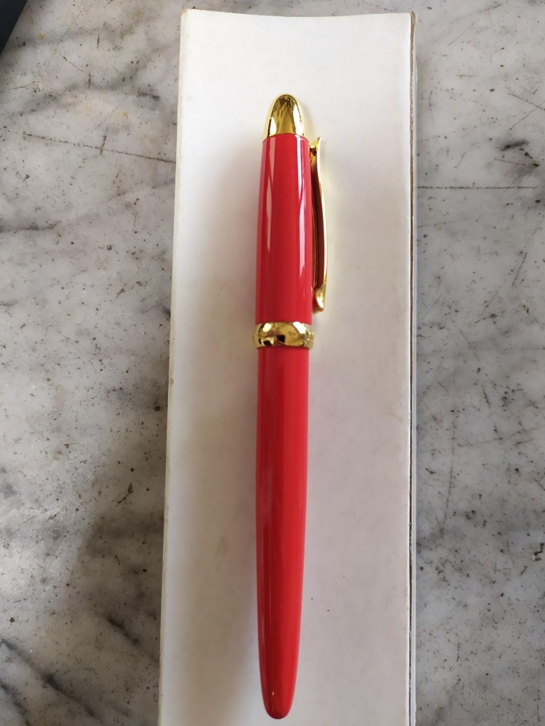 Paris Alain Delon Red Ball Pen, Hobbies & Toys, Collectibles ...