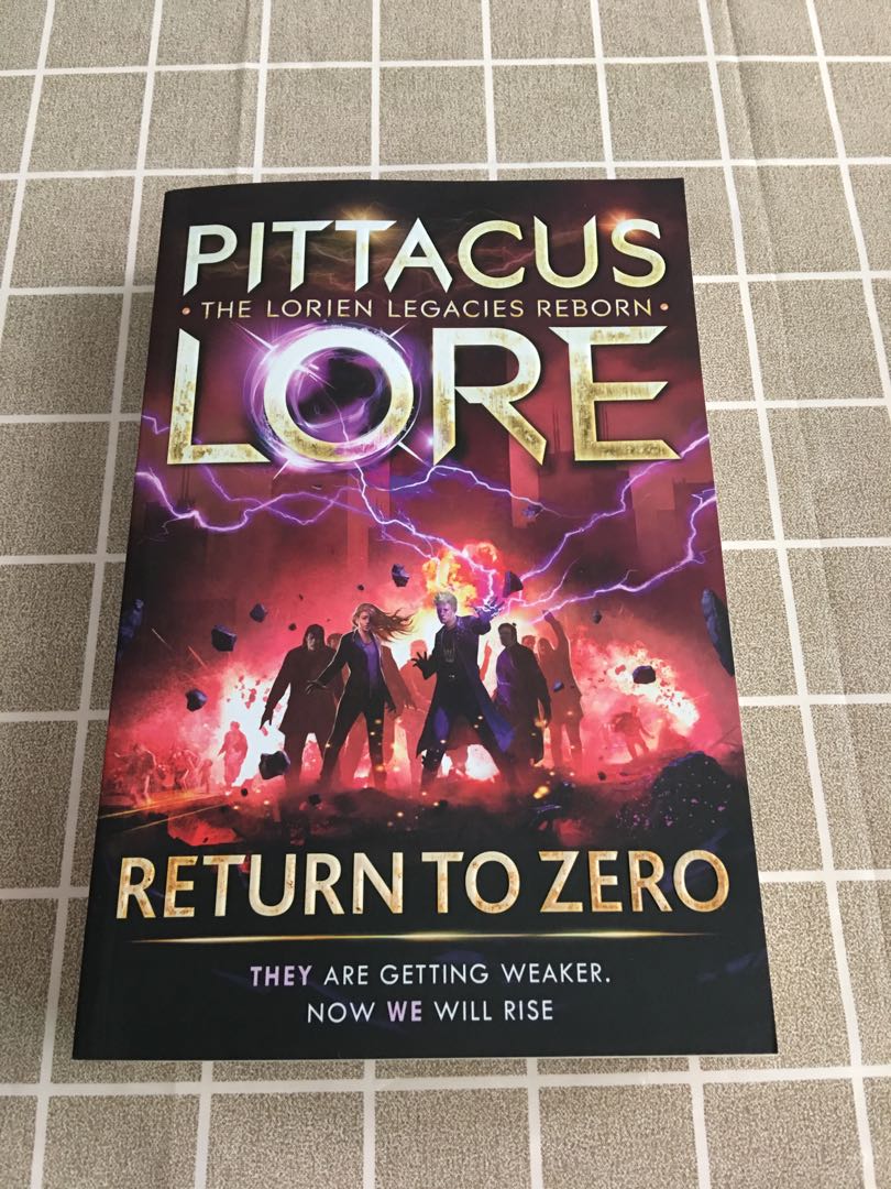 Pittacus Lore Return To Zero, Hobbies & Toys, Books & Magazines ...