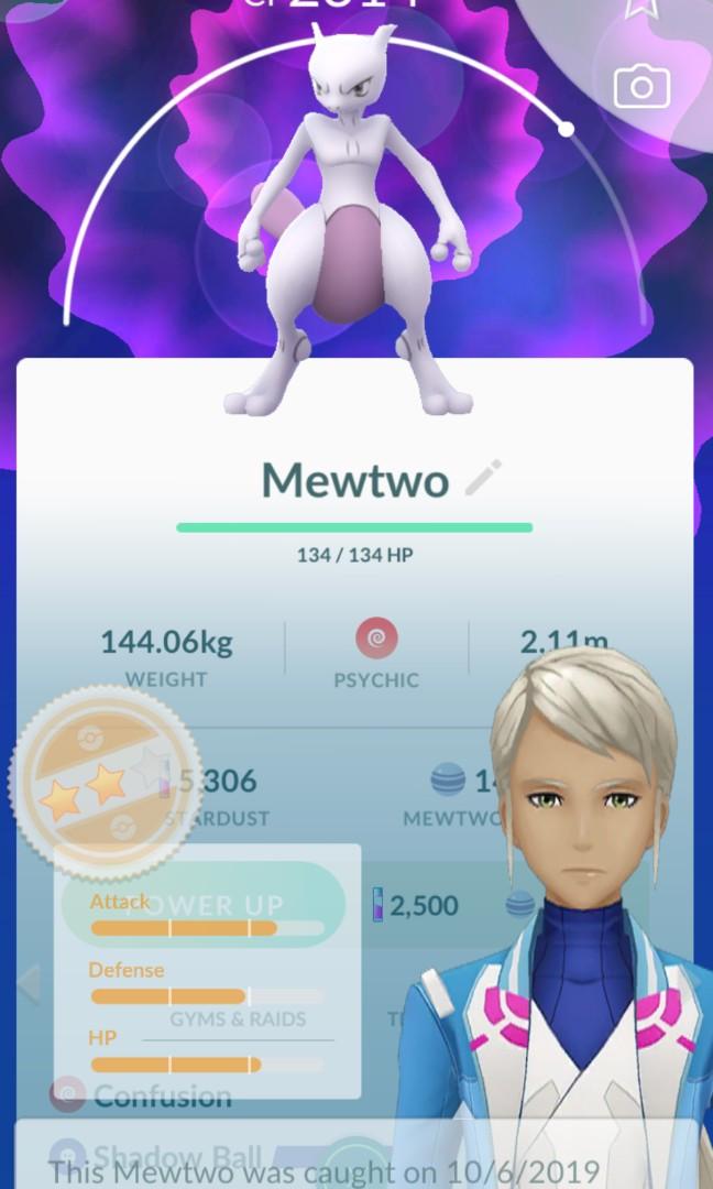 Pokemon Go - Mewtwo, Video Gaming, Gaming Accessories, Interactive Gaming Figures on Carousell