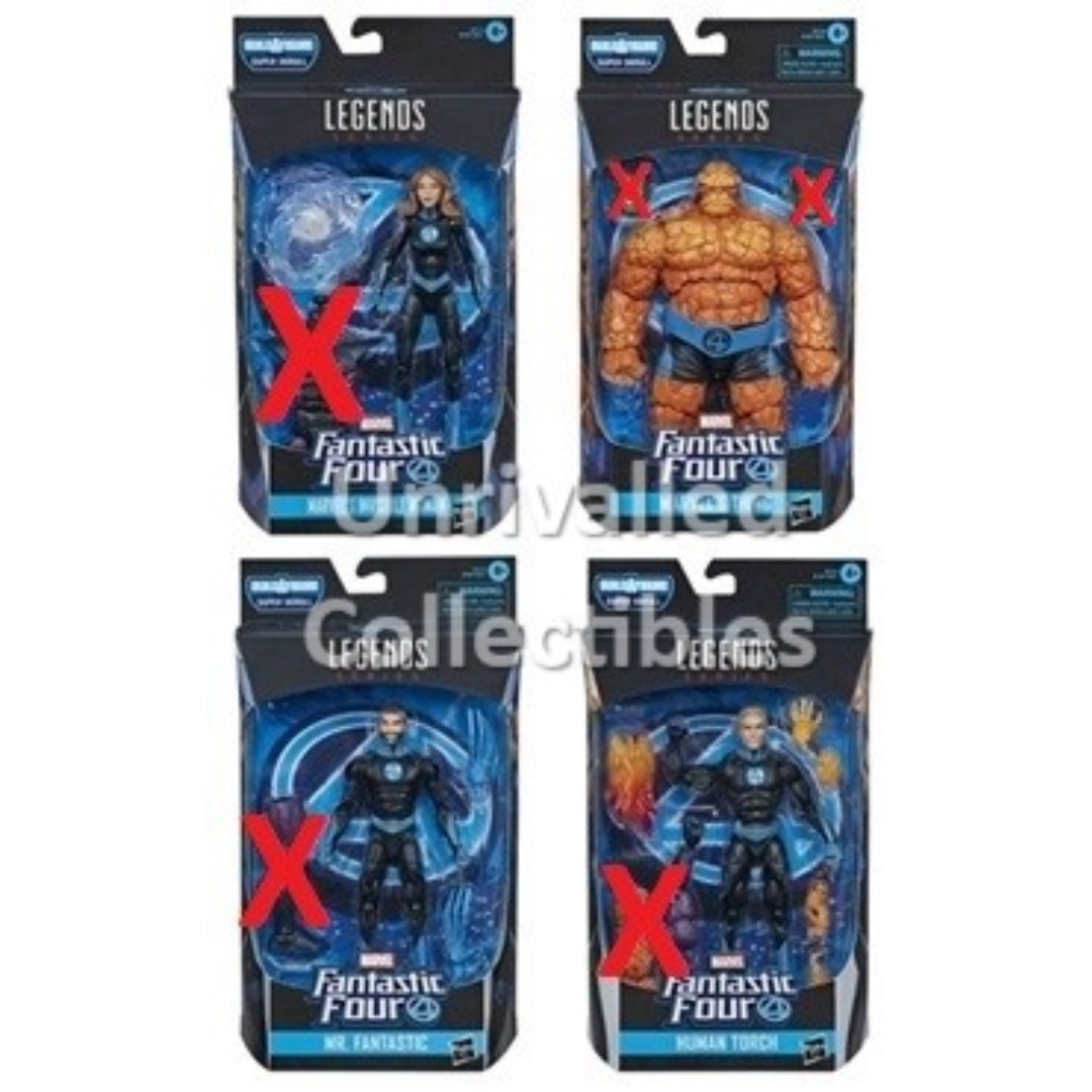 [in Hand] Hasbro Marvel Legends 6 Inch Baf Super Skrull Wave Set Of 4