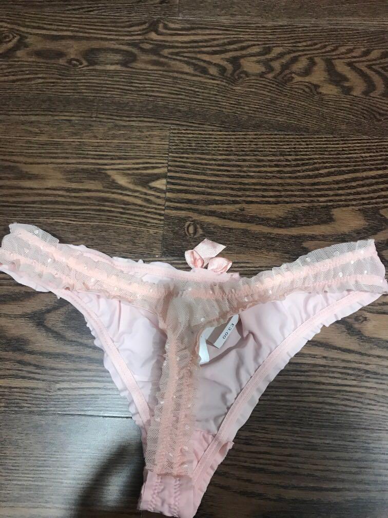 Primark sweet pink gstring, Women's Fashion, New Undergarments ...