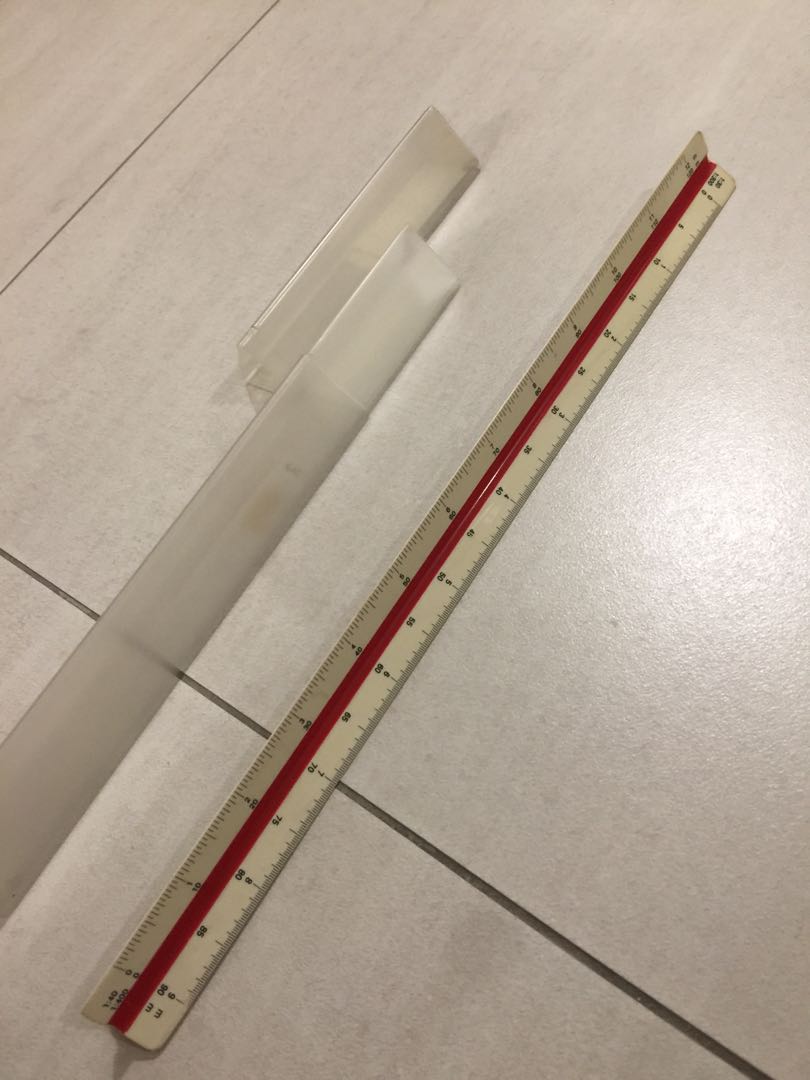 Rotring Triangle Scale Ruler, Hobbies & Toys, Stationary & Craft, Craft ...
