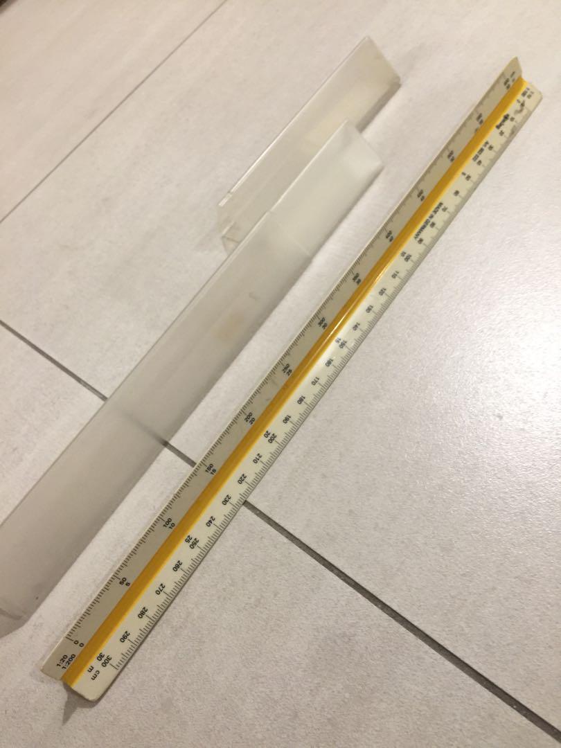 Rotring Triangle Scale Ruler, Hobbies & Toys, Stationary & Craft, Craft ...
