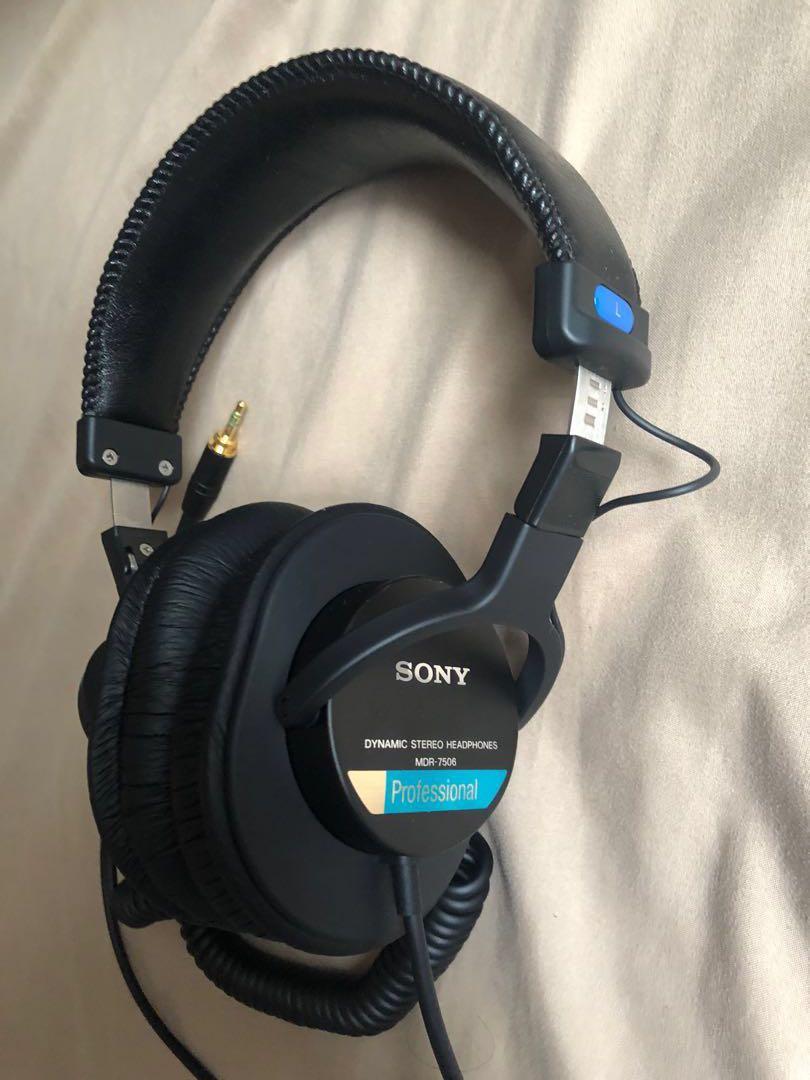 Sony MDR-7506 Reference Headphones Original, Audio, Headphones ...
