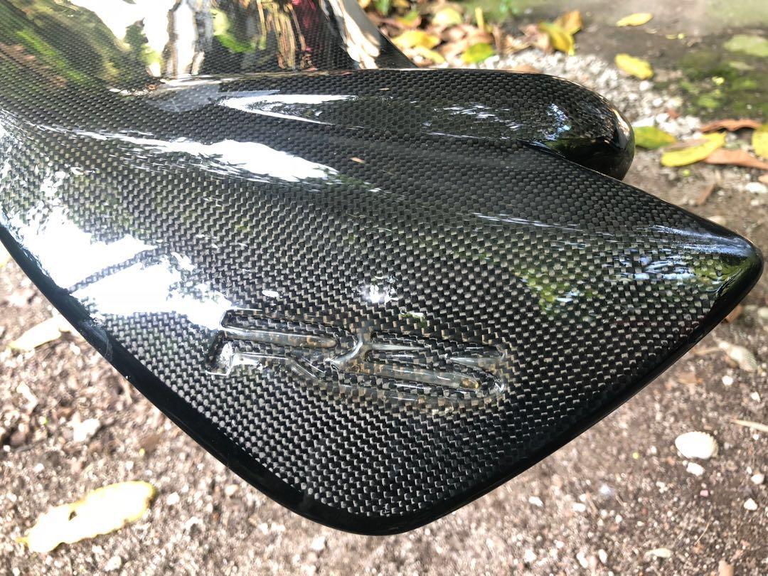 Spoiler satria GTi CF original R3, Auto Accessories on Carousell